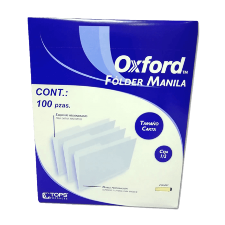 FOLDER TAMAÑO CARTA COLOR CREMA