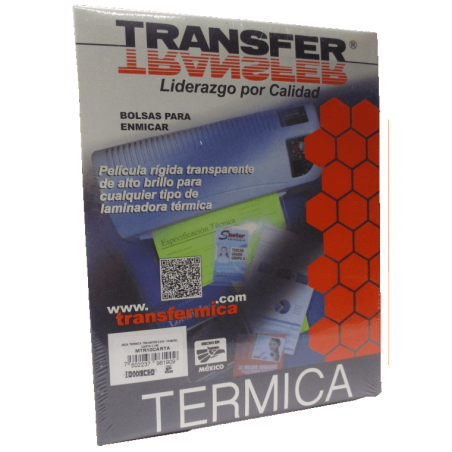 MICA TERMICA TRANSFER TAMAÑO CARTA