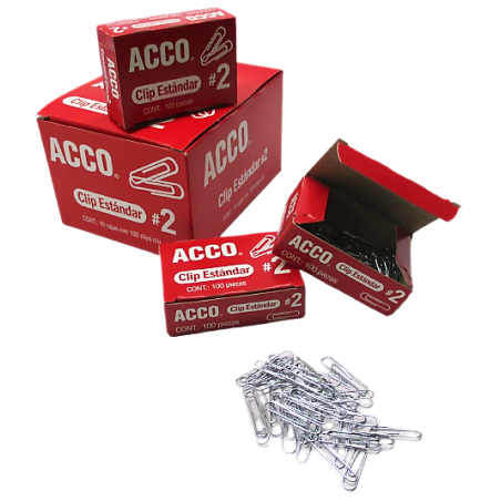 CLIP ESTANDAR No 2 ACCO