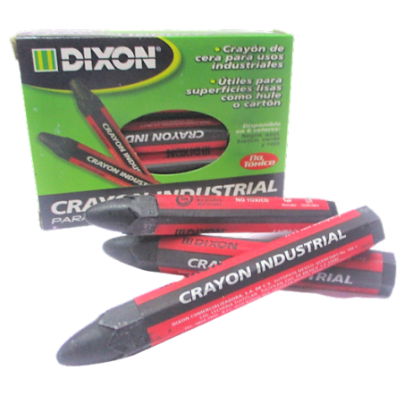 CRAYON INDUSTRIAL DIXON COLOR NEGRO